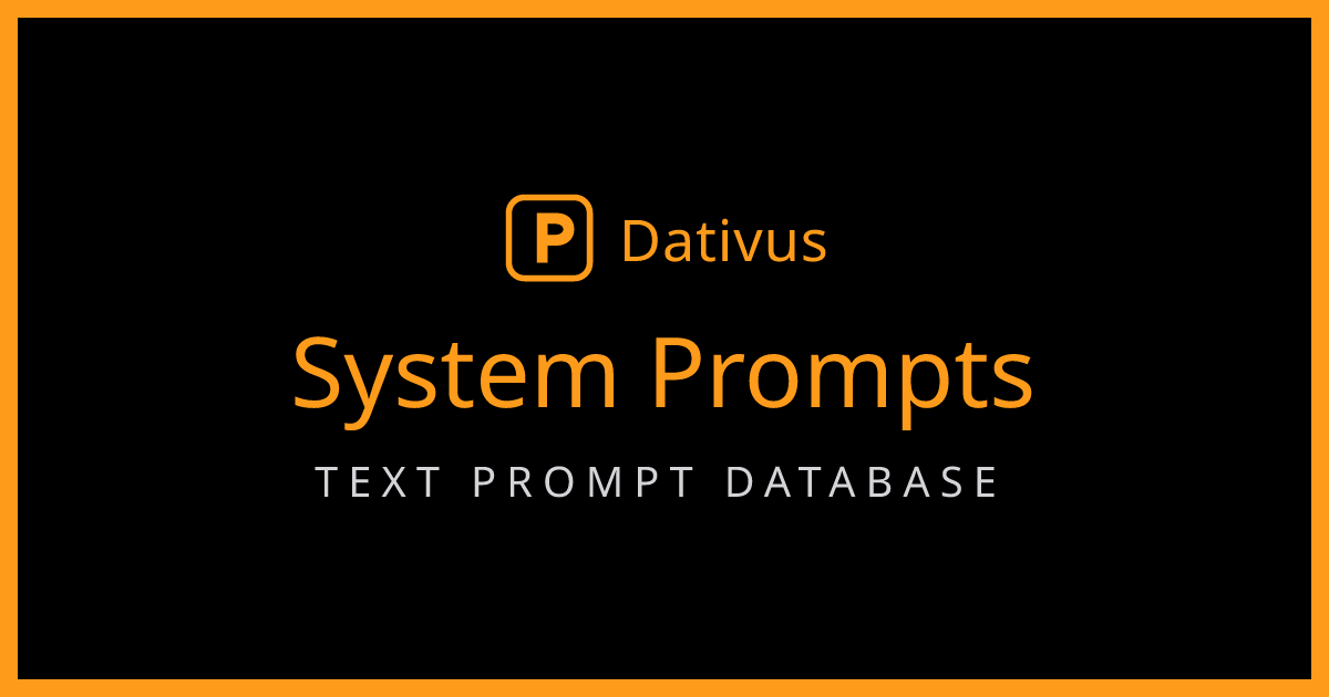 System Prompts Prompts – Best Examples & Templates (2026)